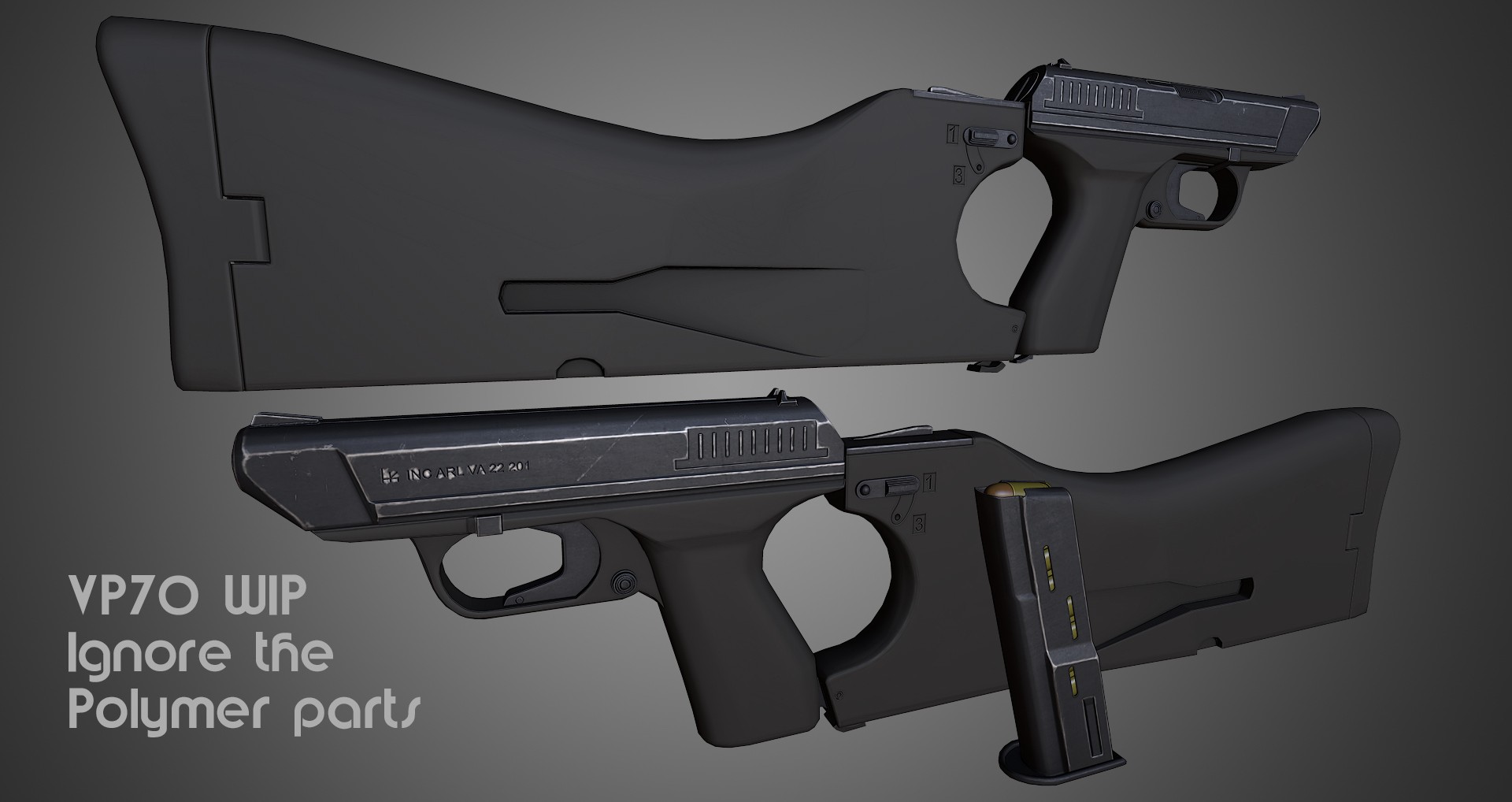 Heckler&Koch VP70 [GameBanana] [Works In Progress]
