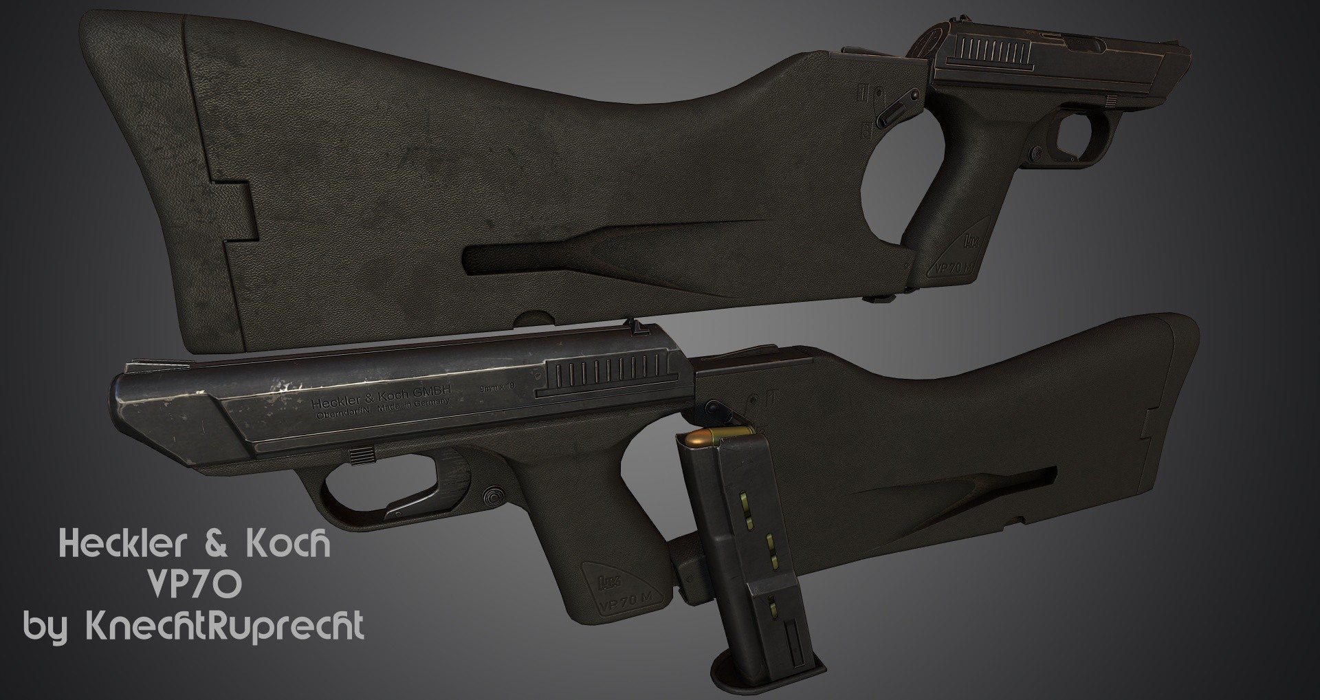 Heckler&Koch VP70 [GameBanana] [Works In Progress]
