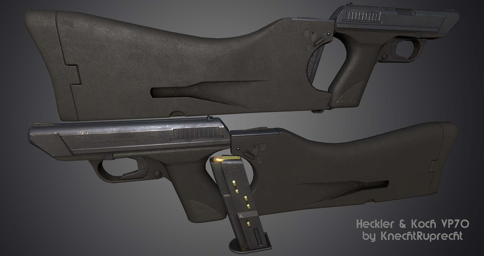 Heckler&Koch VP70 [GameBanana] [Works In Progress]