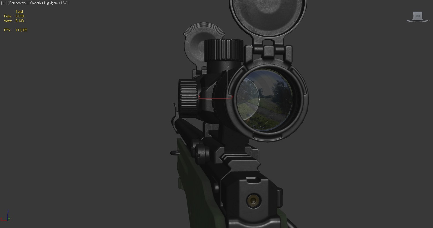 ImBrokeRU L96 Texturing [GameBanana] [Works In Progress]