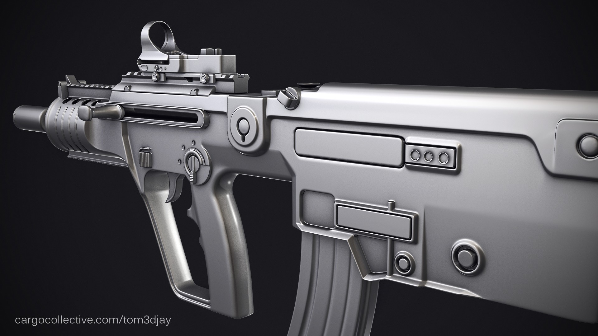 X95 Micro Tavor Work In Progress for GameBanana | GB Works In Progress