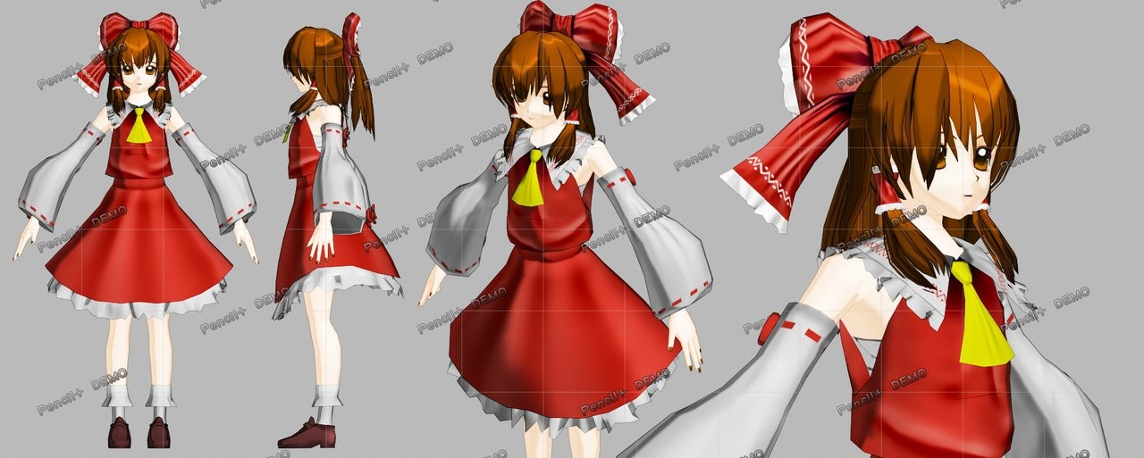 Hakurei Reimu from Touhou Work In Progress for GameBanana | GB Works In ...