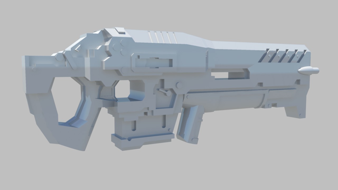 C-14 'Impaler' Gauss Rifle Work In Progress for GameBanana | GB Works ...