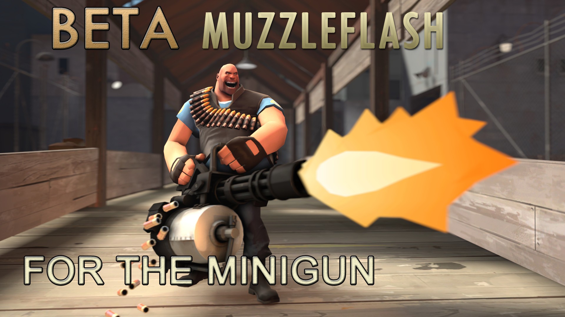 Tf2 Beta minigun muzzleflash restoration Work In Progress for ...