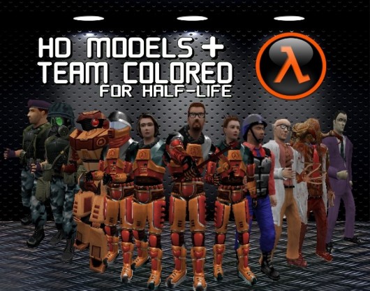 Half life characters ver. HQ + Team colored [Half-Life] [Works In Progress]