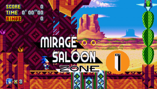 Mirage Saloon: No-Sky-Chase Edition Work In Progress for Sonic Mania ...