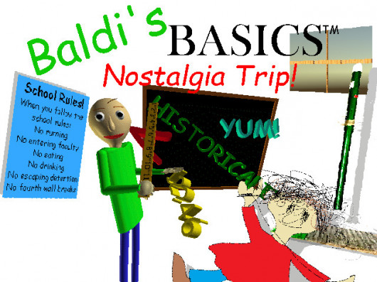 Baldi's Basics: Nostalgia Trip Work In Progress for Baldi's Basics ...