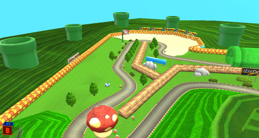 N64 Mario Raceway [Mario Kart 8] [Works In Progress]