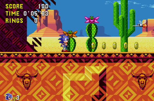 Desert Dazzle... but the stage is finished Work In Progress for Sonic ...