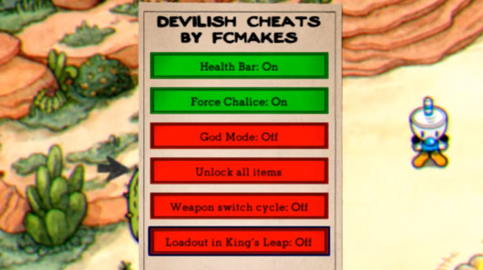 Devilish Cheats Work In Progress for Cuphead | Cuphead Works In Progress