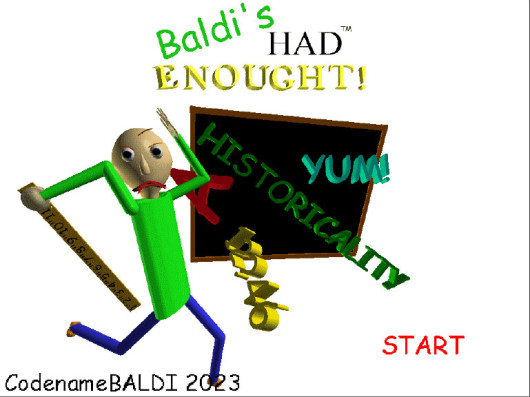 Baldi's HAD ENOUGHT! Work In Progress for Baldi's Basics | Baldi Works ...