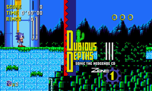 Dubious Depths Zone (1.3.1 Compatibility) [Sonic CD (2011)] [Works In ...