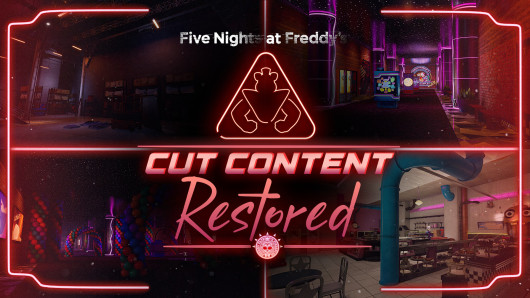 Cut Content Restored Work In Progress for Five Nights at Freddy's ...