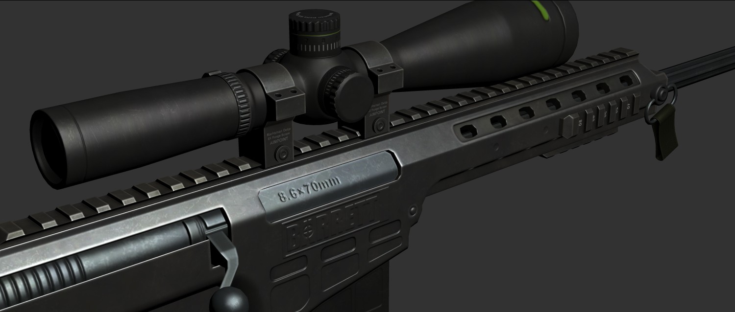 M98B ReDone (Texturing) [GameBanana] [Works In Progress]