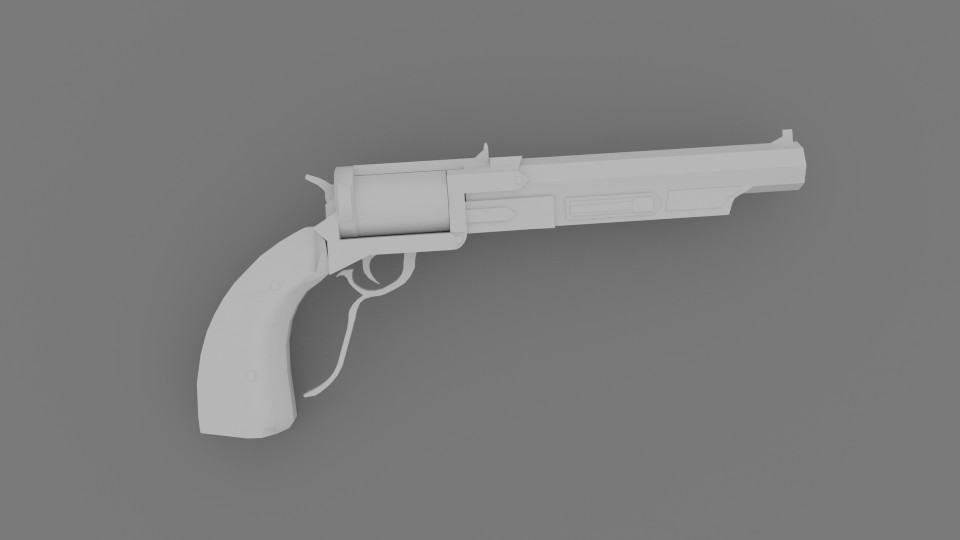 Custom Hand Cannon Revolver Work In Progress for GameBanana | GB Works ...