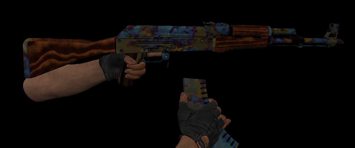 CSGO AK47 Case Hardened [ Original Texture ] [GameBanana] [Works In ...