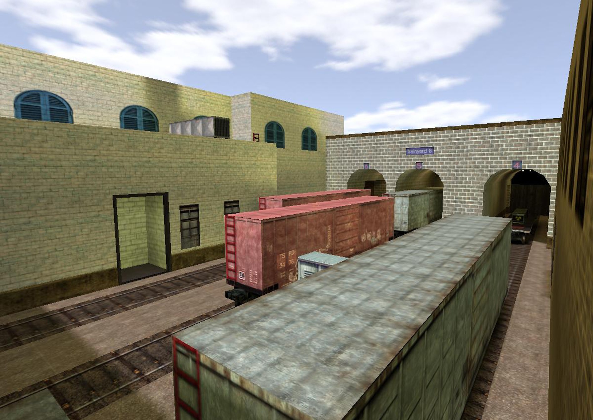 CSGO Train TEXTURES FOR CS 1.6 [GameBanana] [Works In Progress]