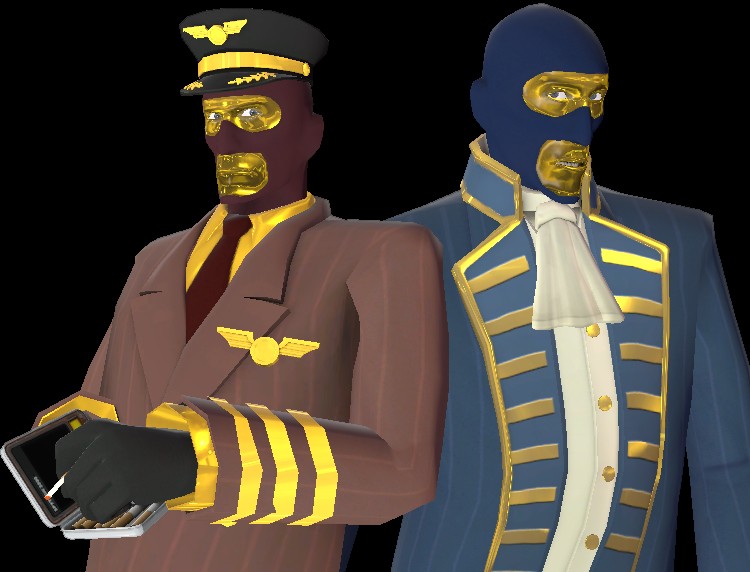 Team Fortress 2 Golden Players Work In Progress for GameBanana | GB ...