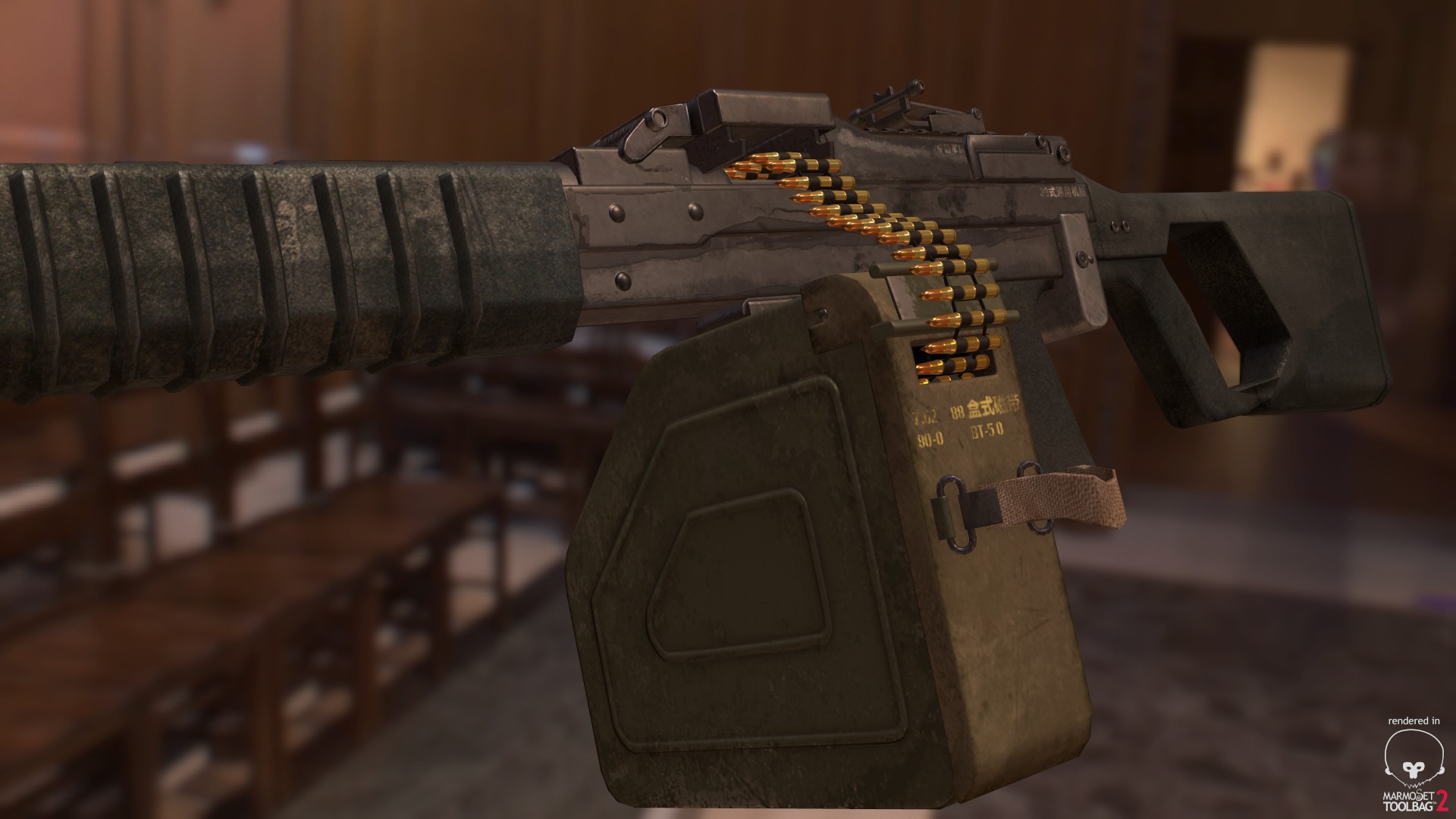 QJY-88 LMG (also known as Type 88) [GameBanana] [Works In Progress]