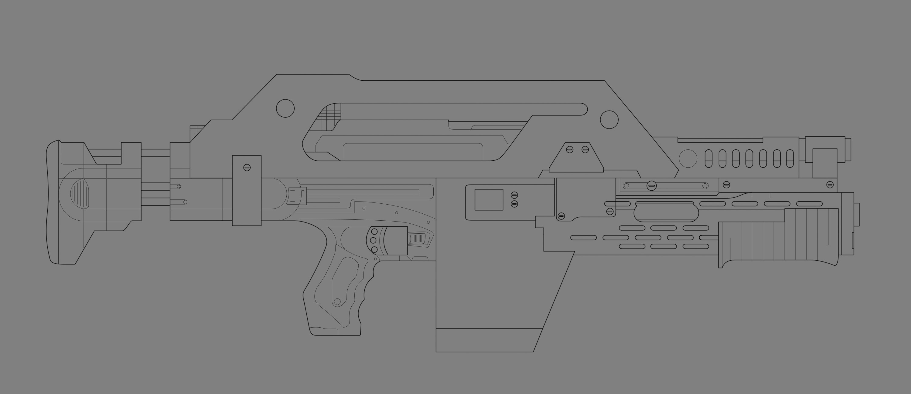 Aliens Rifle Nerf Modification [GameBanana] [Works In Progress]