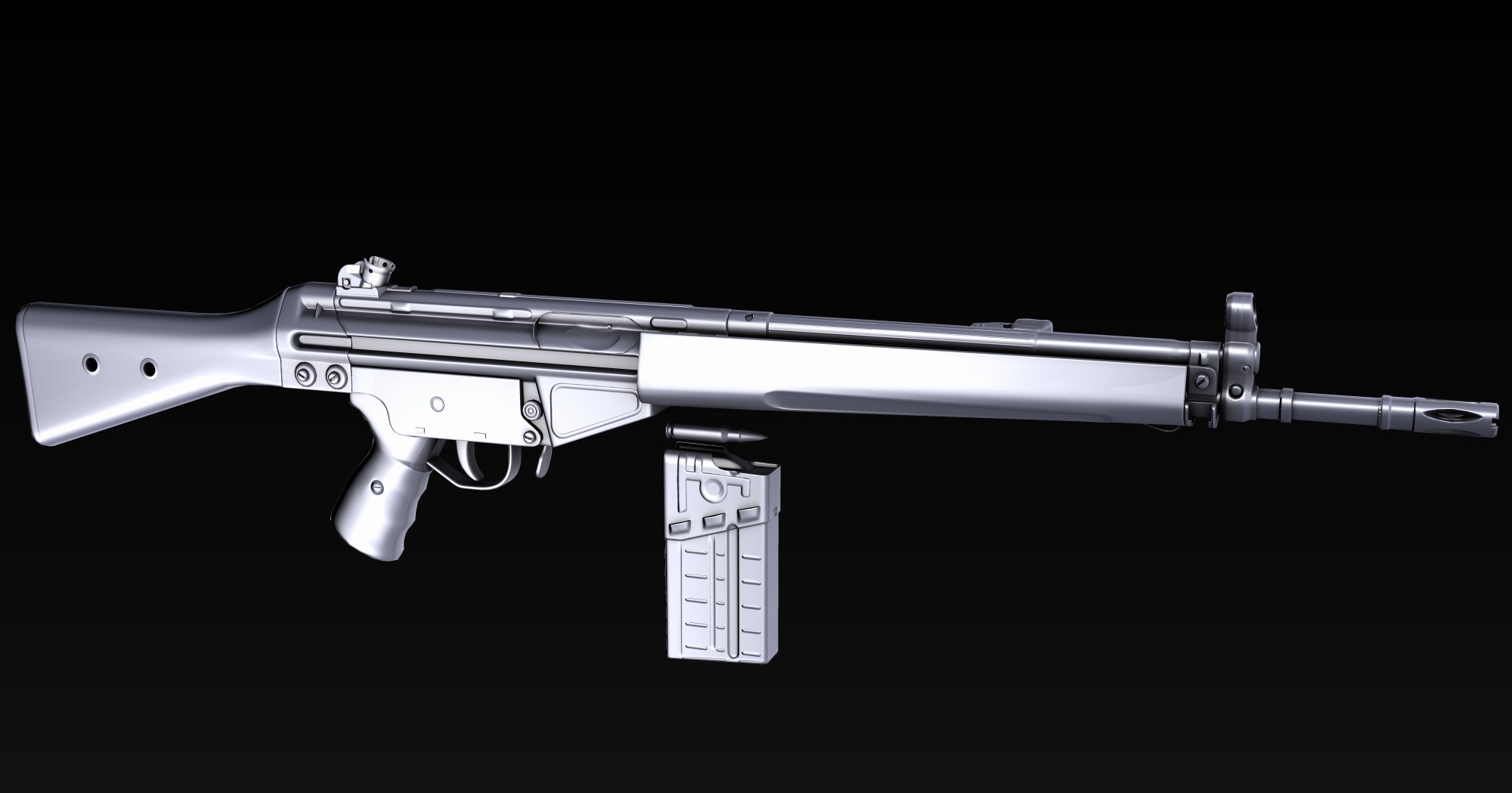 HK G3 (lowpoly). Done. Work In Progress for GameBanana | GB Works In ...