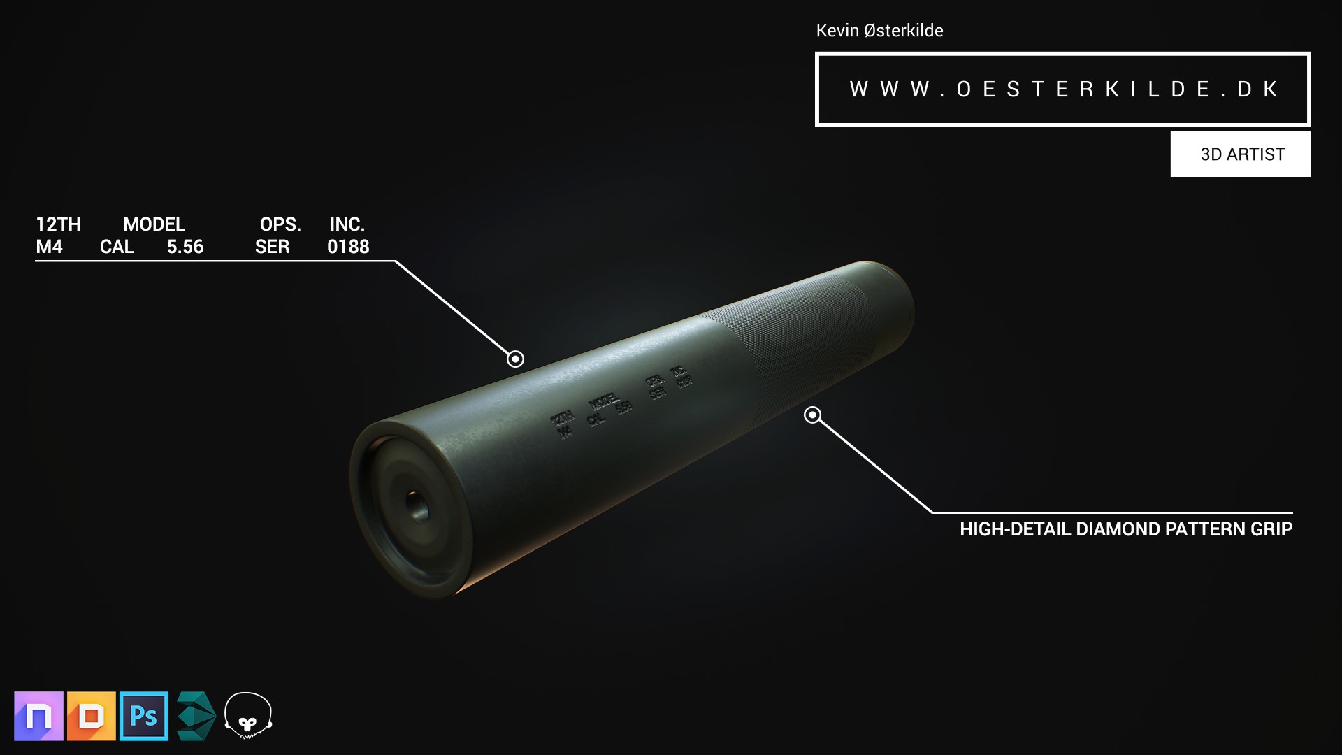 OPS Inc. 12th Model suppressor [GameBanana] [Works In Progress]