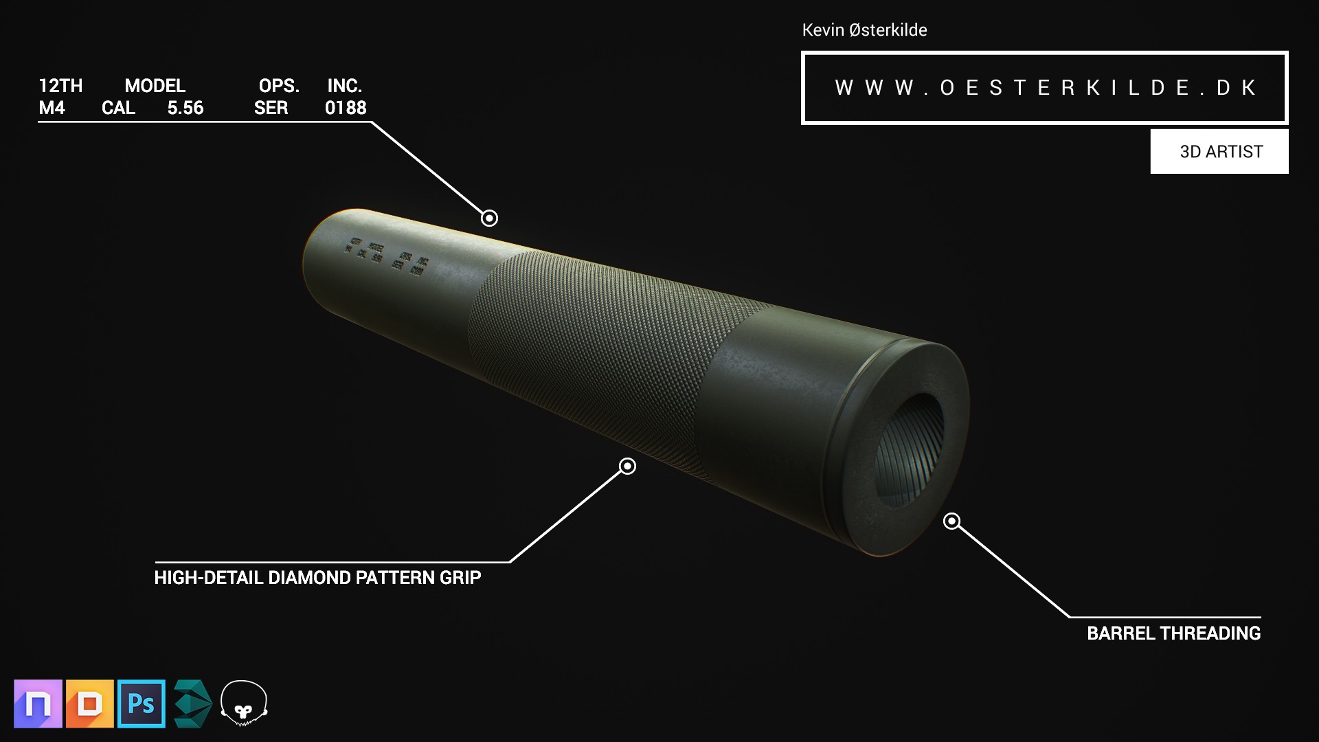 OPS Inc. 12th Model suppressor [GameBanana] [Works In Progress]
