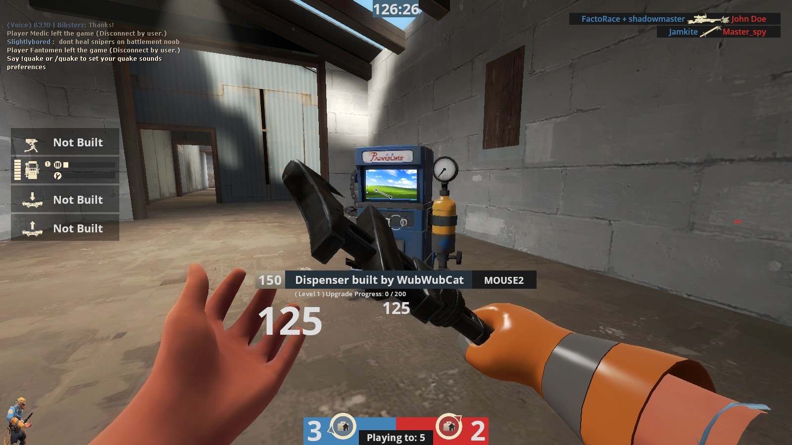 Windows XP Dispenser [Team Fortress 2] [Works In Progress]