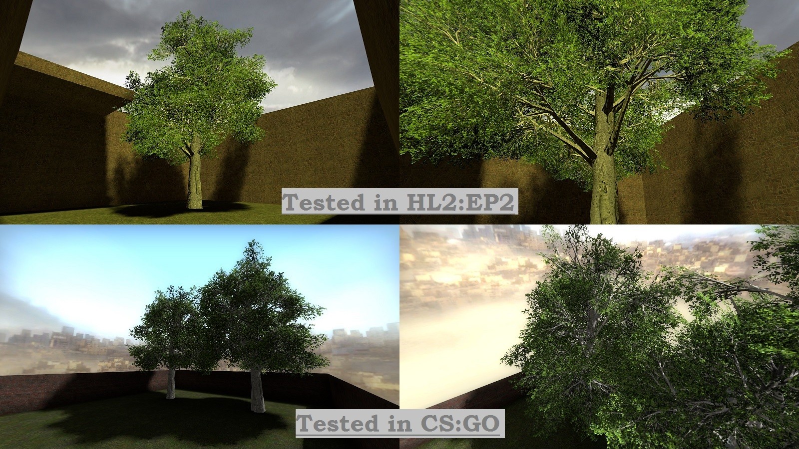Realistic foliage models for Source games Work In Progress for Source Engine | Source Works In ...
