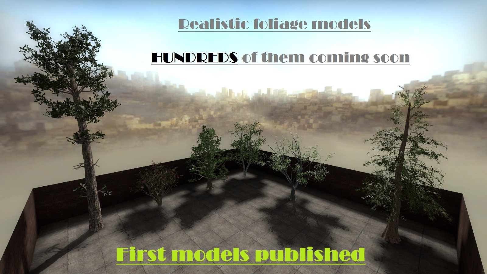 Realistic foliage models for Source games Work In Progress for Source Engine | Source Works In ...
