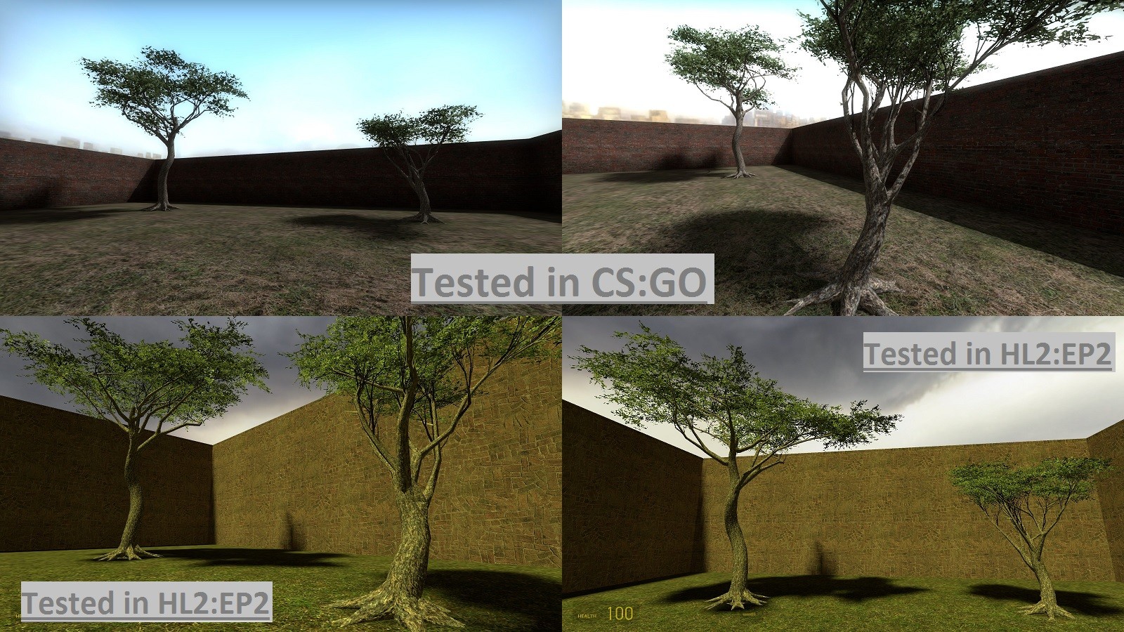 Realistic foliage models for Source games Work In Progress for Source Engine | Source Works In ...