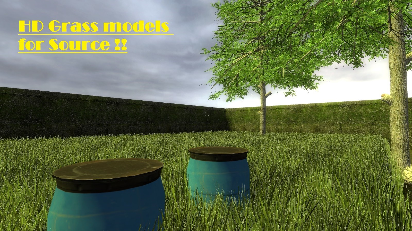 Grass models Work In Progress for Source Engine | Source Works In Progress