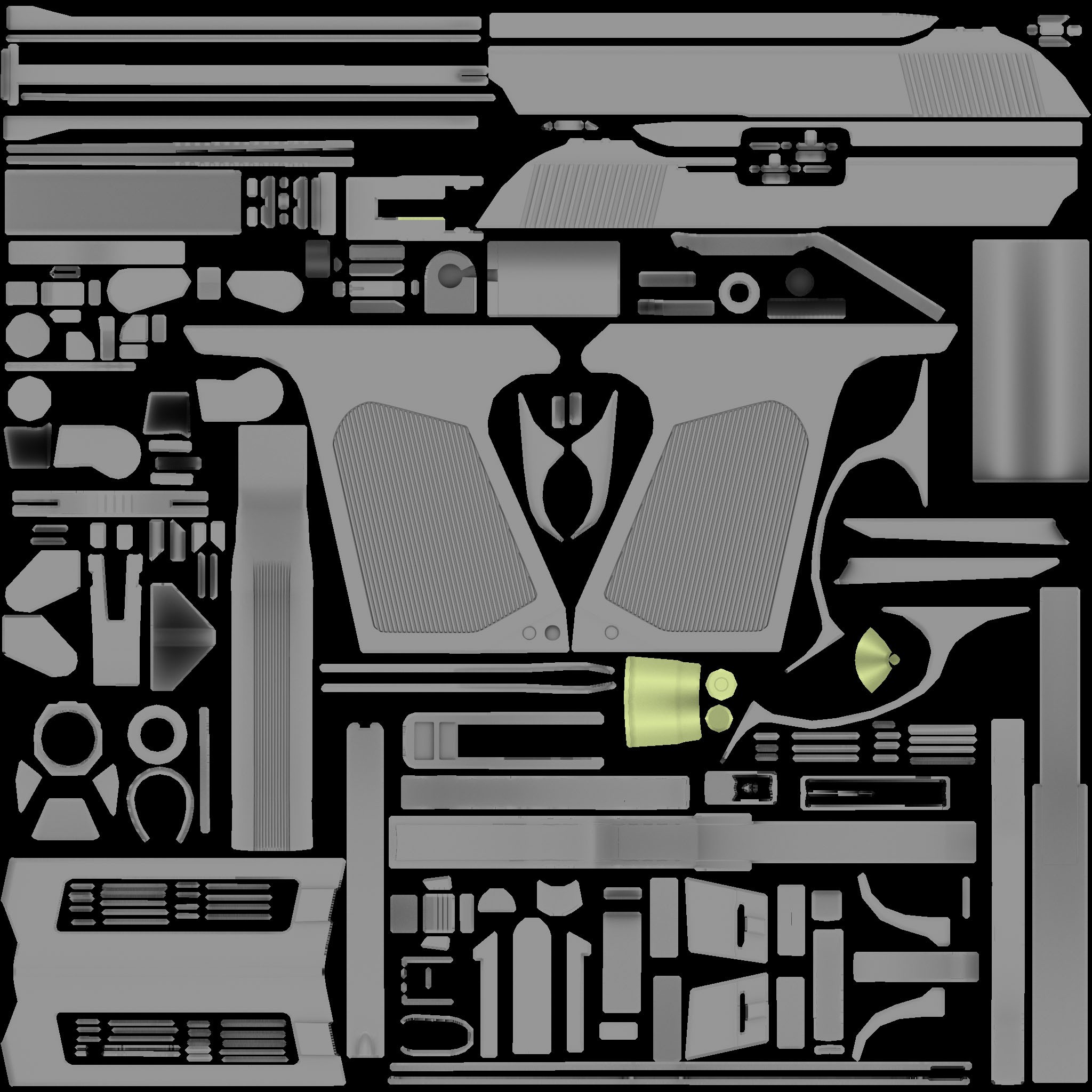 Printable Paper Gun Templates