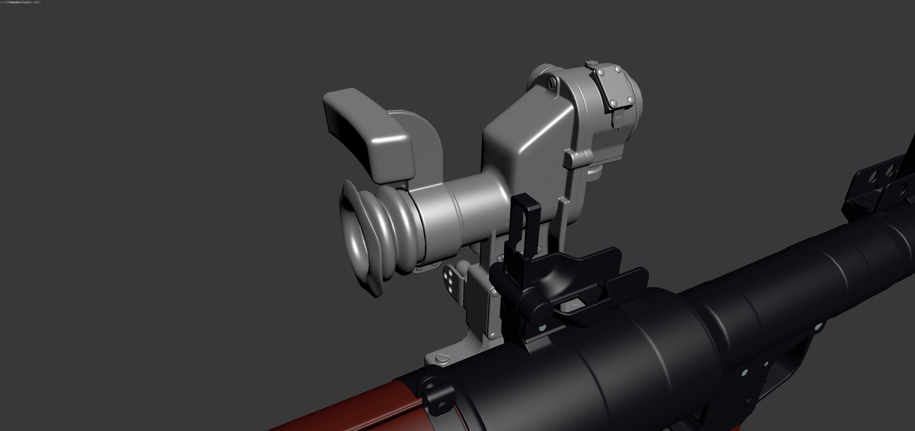 RPG7V + PGO-7V scope Work In Progress for GameBanana | GB Works In Progress