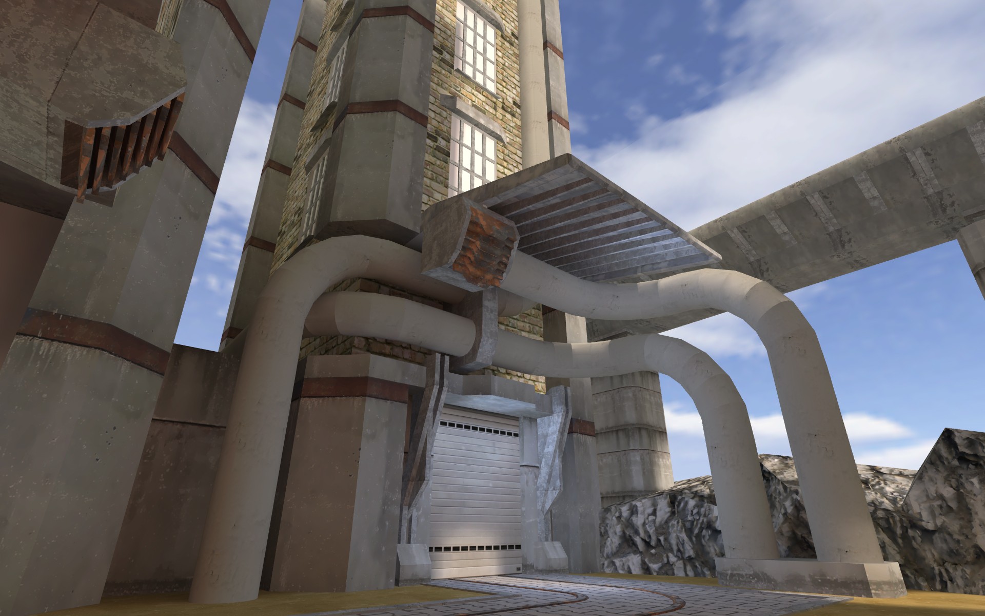 HCF_Factory Work In Progress for Half-Life | HL Works In Progress