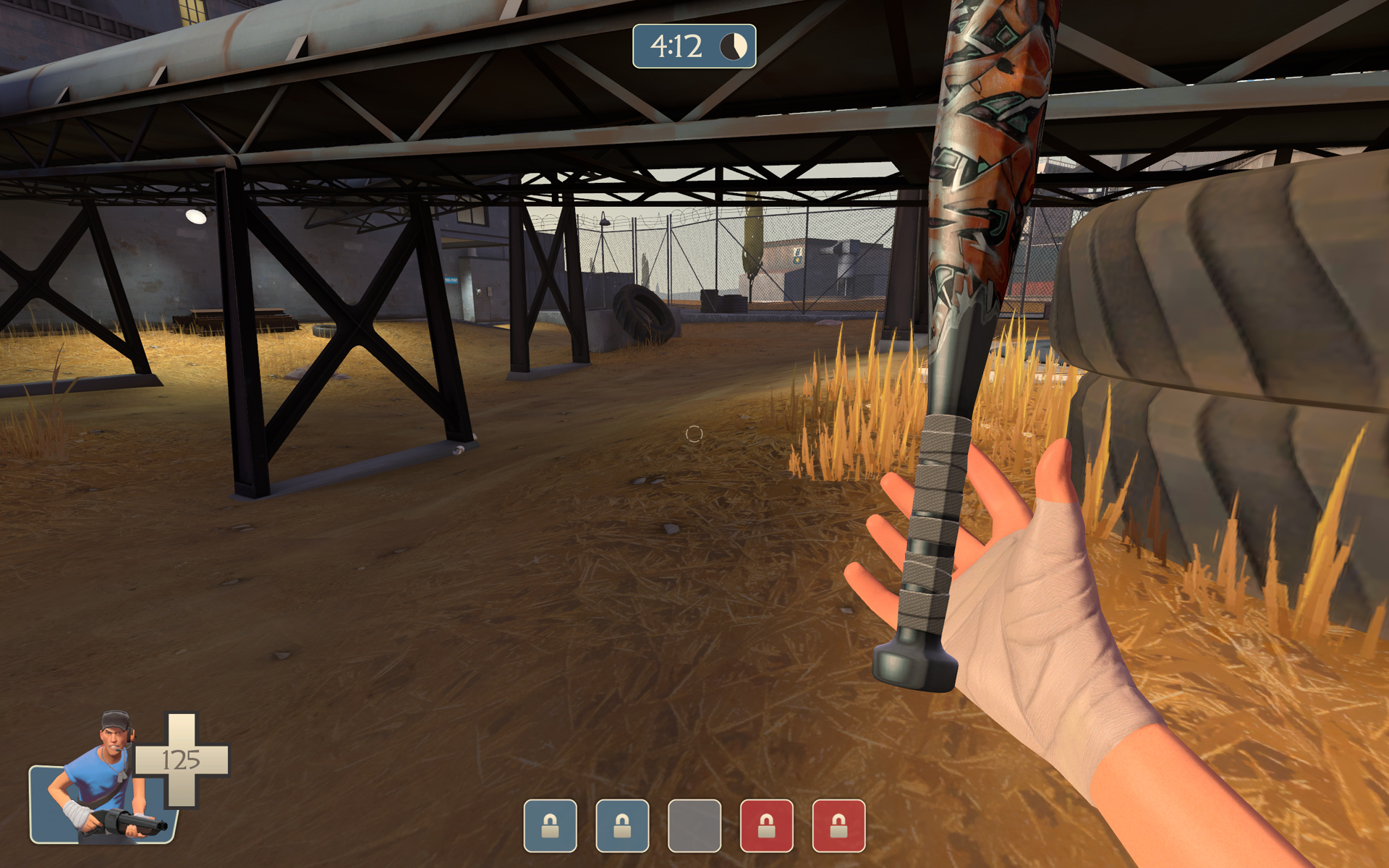 Scout Bat skin [Team Fortress 2] [Works In Progress]