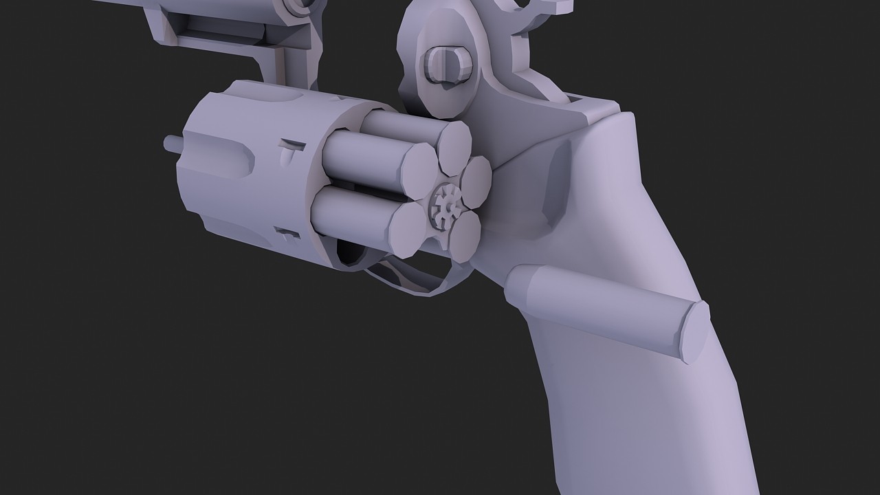 Ruger Super Redhawk Work In Progress for Fallout 4 | FO4 Works In Progress