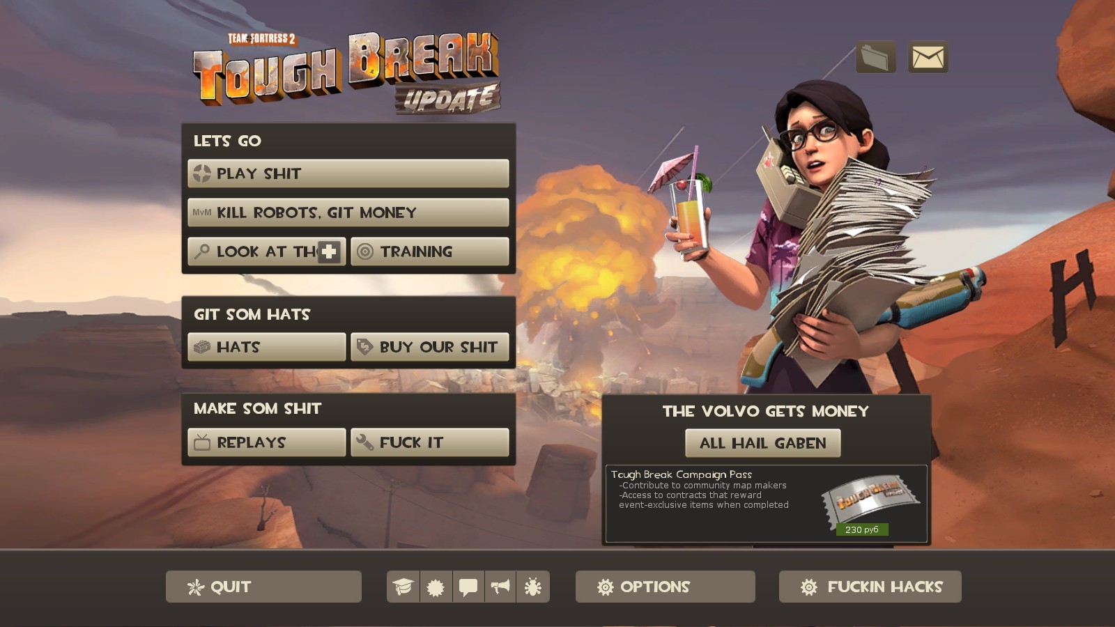 Vasiliy's awesome tf2 text replacement Work In Progress for Team ...