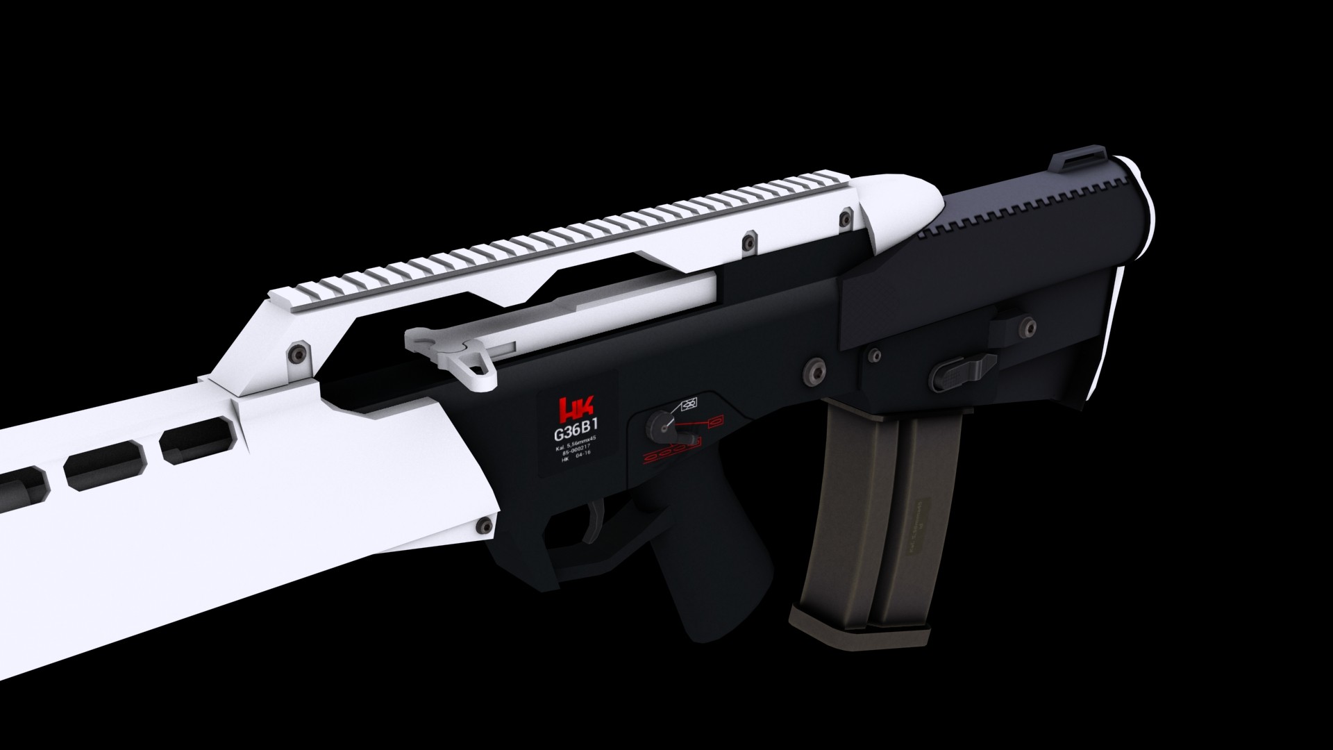 G36 Bullpup Work In Progress for GameBanana | GB Works In Progress