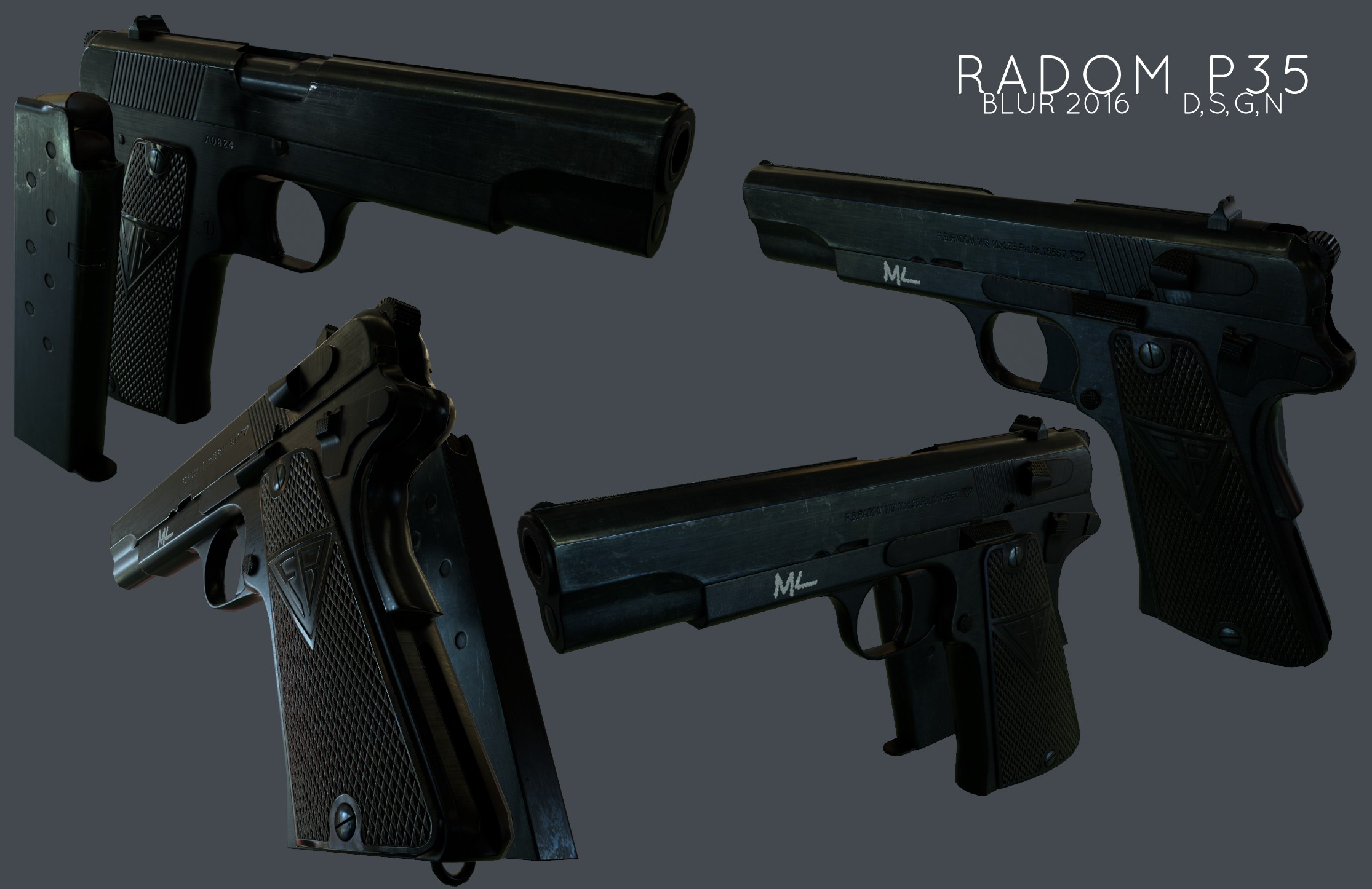 Radom P35 [GameBanana] [Works In Progress]
