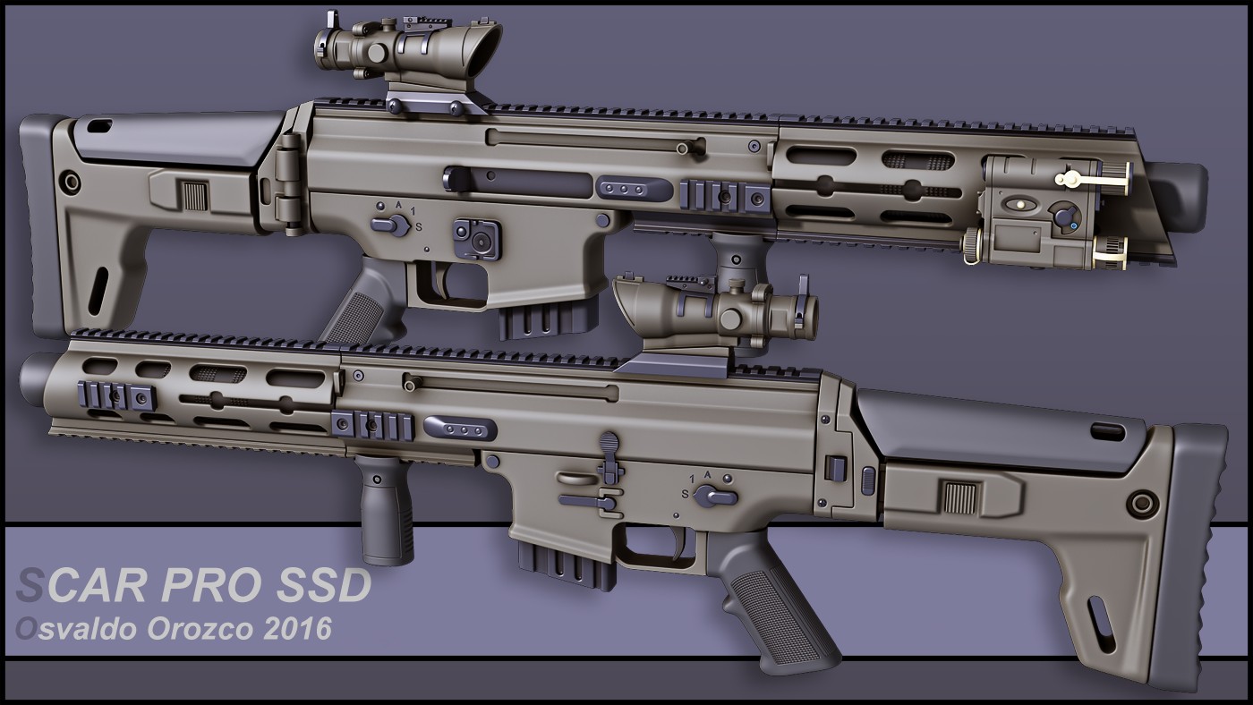 SCAR PRO SSD [GameBanana] [Works In Progress]