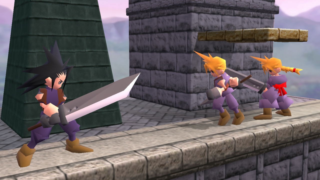 FF7 Overworld Cloud Pack [Super Smash Bros. (Wii U)] [Works In Progress]