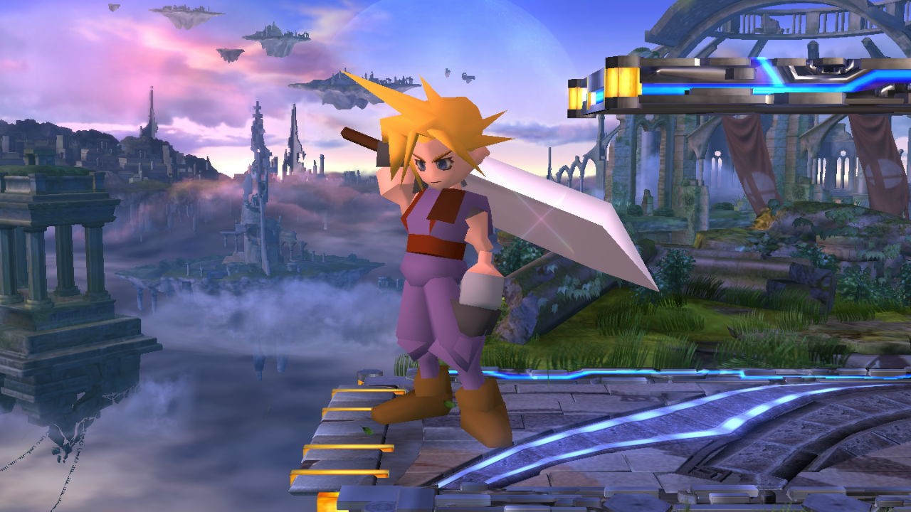 FF7 Overworld Cloud Pack [Super Smash Bros. (Wii U)] [Works In Progress]