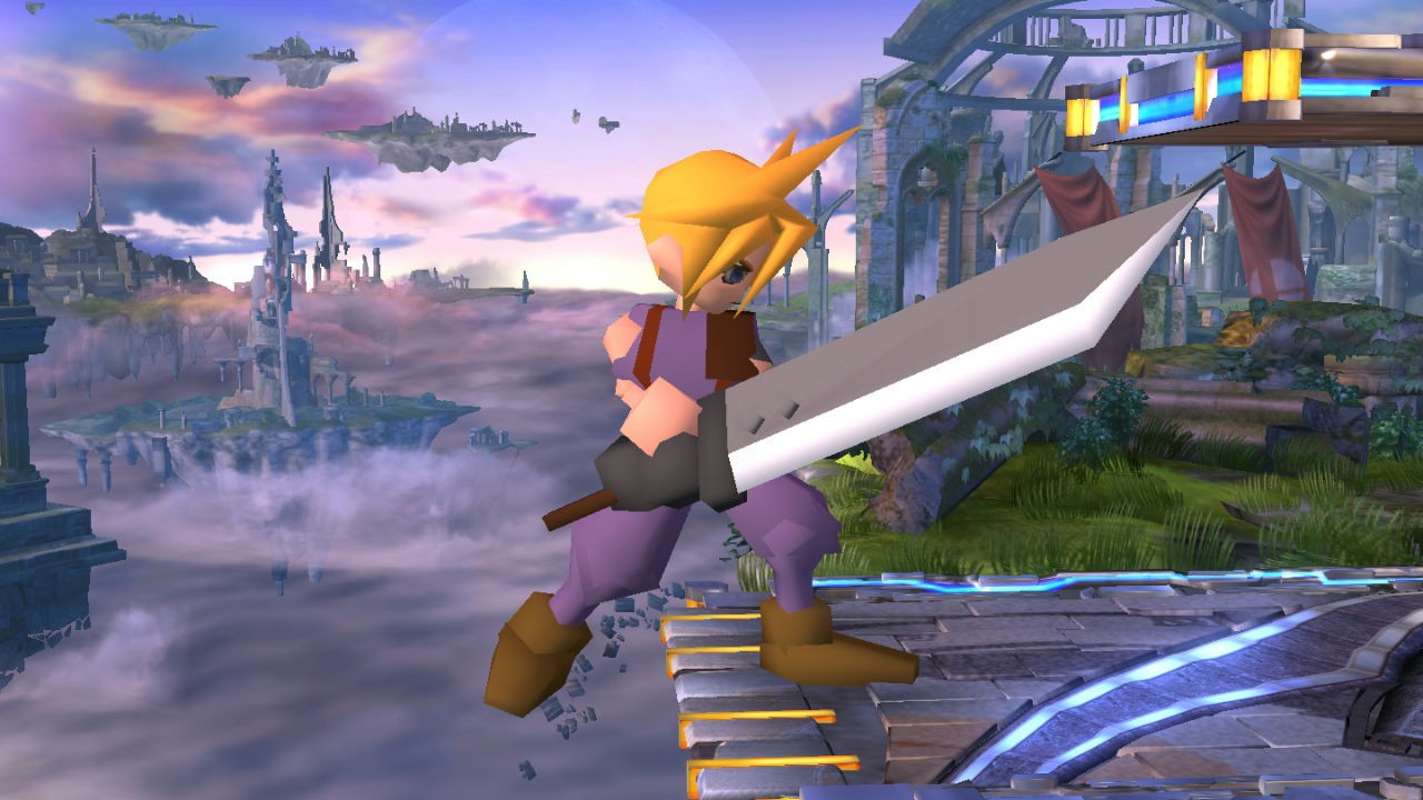 FF7 Overworld Cloud Pack [Super Smash Bros. (Wii U)] [Works In Progress]