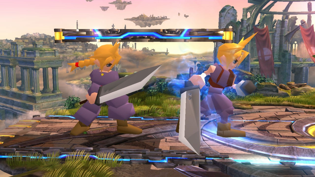 FF7 Overworld Cloud Pack Work In Progress for Super Smash Bros. (Wii U ...
