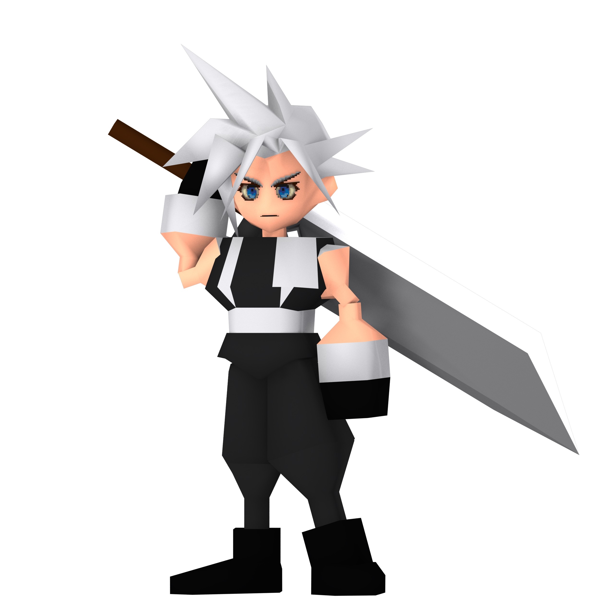 FF7 Overworld Cloud Pack [Super Smash Bros. (Wii U)] [Works In Progress]