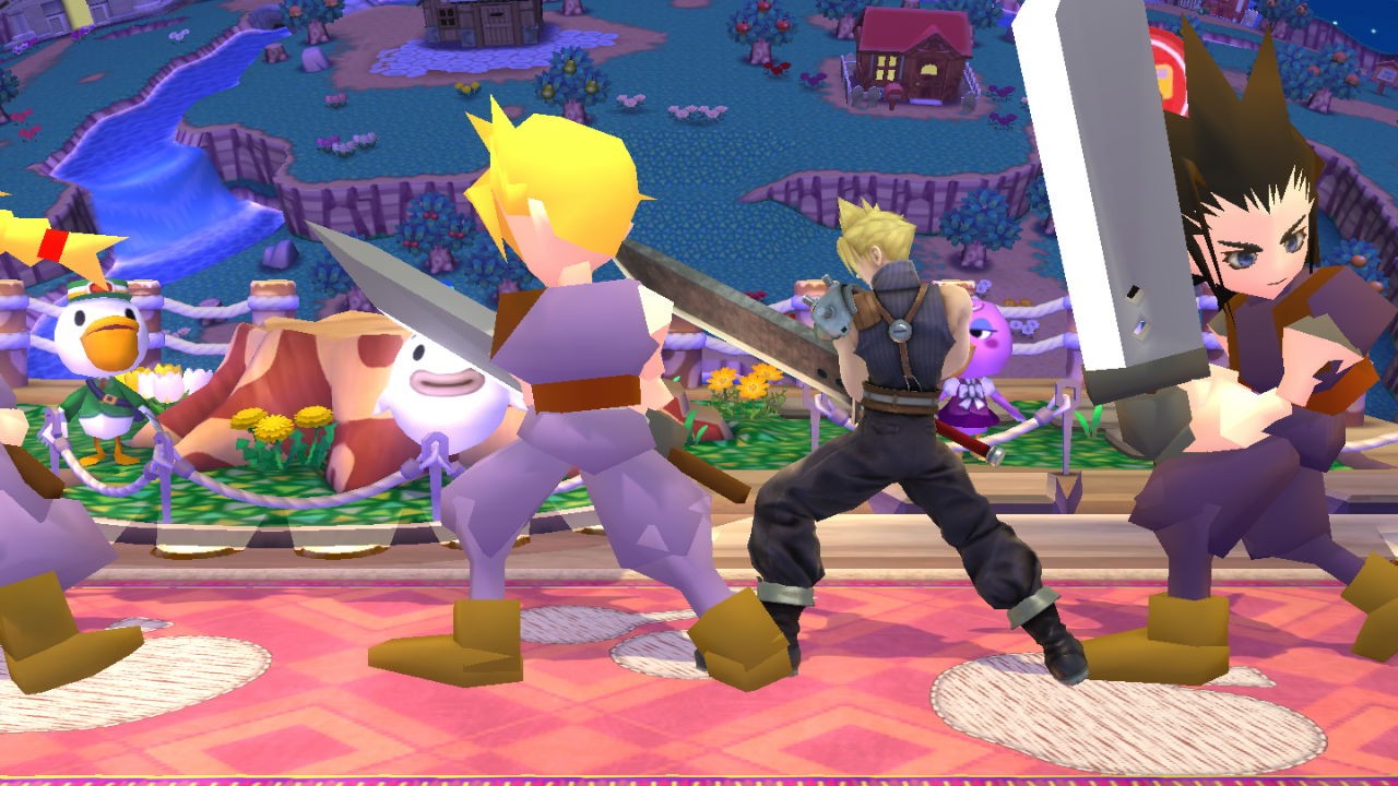 FF7 Overworld Cloud Pack [Super Smash Bros. (Wii U)] [Works In Progress]