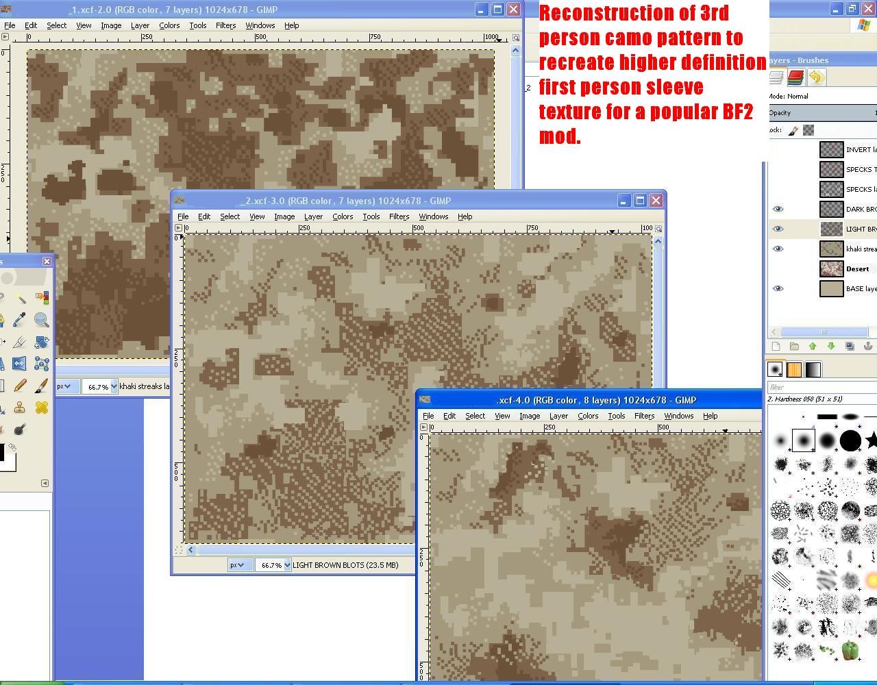 Texture Pack Work In Progress for Battlefield 2 | BF2 Works In Progress