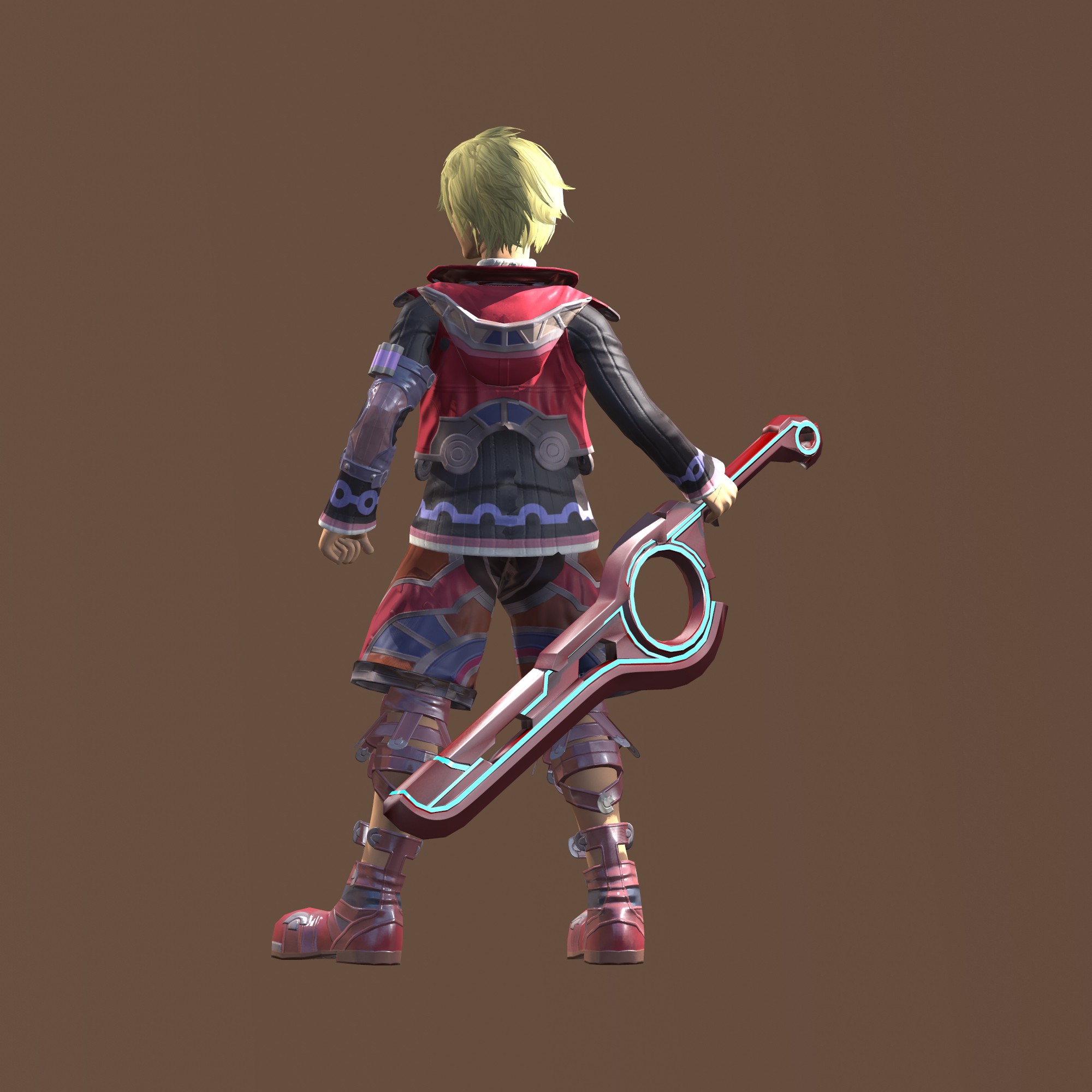 New Character Art for Shulk [Super Smash Bros. (Wii U)] [Works In Progress]