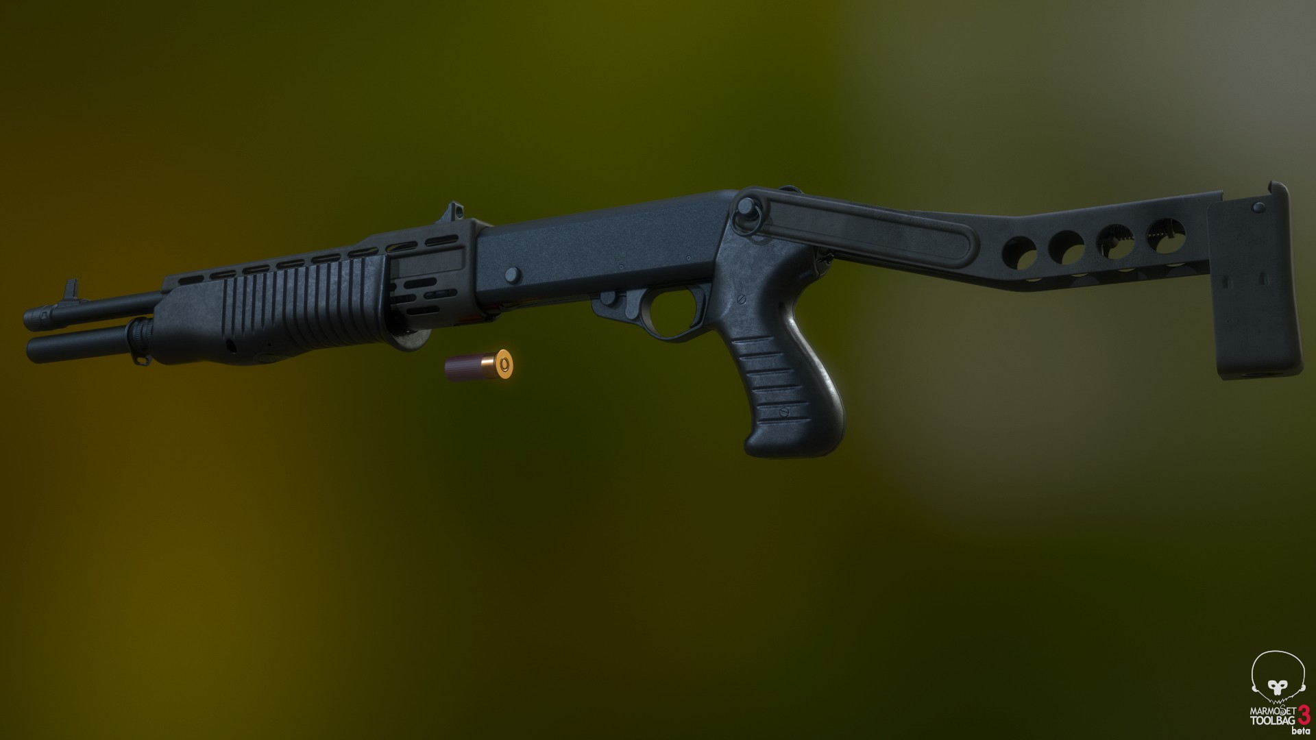 SPAS 12 Work In Progress for Black Mesa | BM Works In Progress